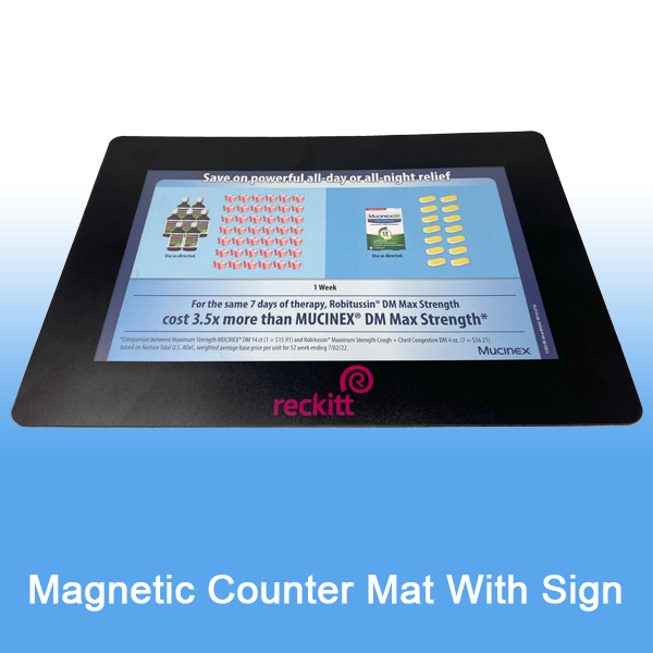 RB MAGNETIC Counter Mat with choice of Interchangeable Insert